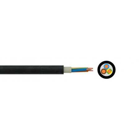 Cablu NYY-J 3x1,5 mm², ignifug conform EN 60332-1-2,100m rola