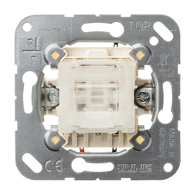 Comutator cruce Jung 507U, 10 AX 250 V ~, cruce