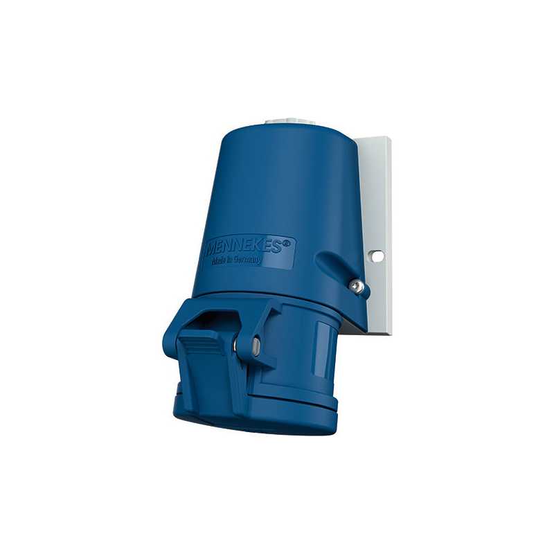 Priza indstriala de perete monofazata 16A 3 pini TwinCONTACT IP44 6h 230V